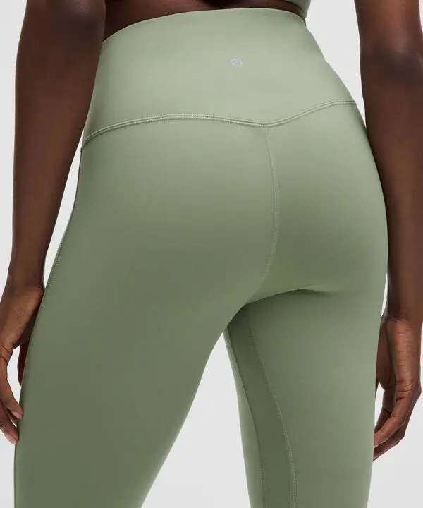 Lululemon Align™ Ruched Hem Leggings In Desert Green - 50% Off